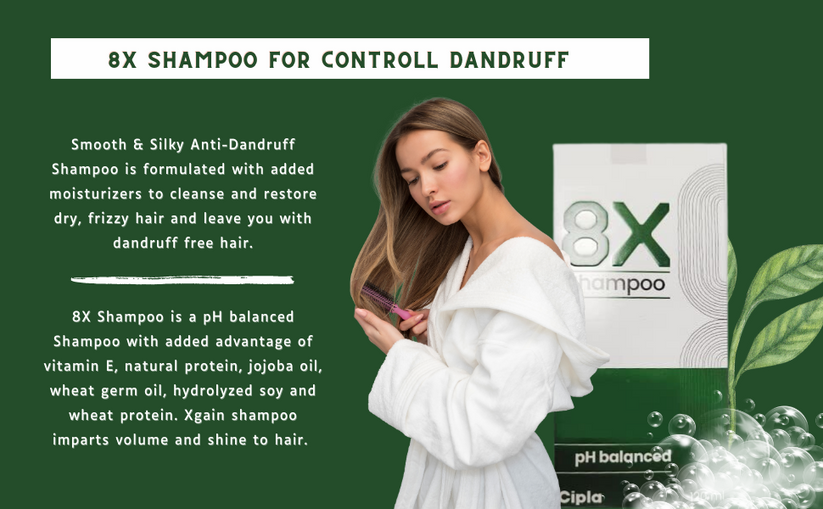 8X Shampoo, 120ml