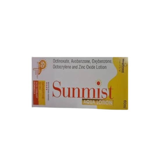 Sunmist Aqua Lotion SPF 50, – Dermatics.in