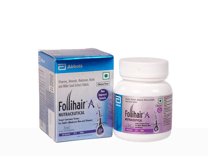Abbott Follihair A 30 Tab Bottle