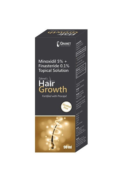 Oaknet Hair growth Topical Solution (90ml)