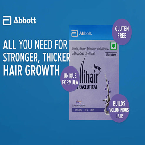 New Follihair Tablet 30 Tabs – Hair Fall Control & Growth – Dermatics.in