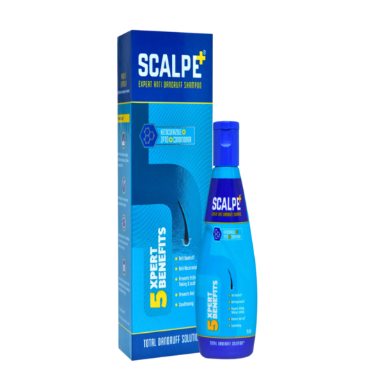 Scalpe Plus Expert Anti Dandruff Shampoo 75ml – Controls Flakes ...