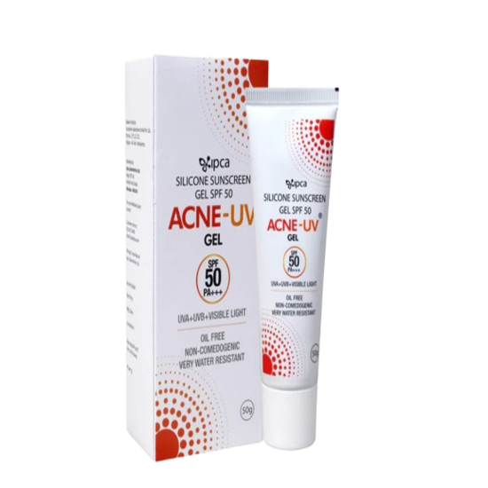 IPCA Sunscreen SPF 50 – Acne-UV Gel PA+++ for Oily Skin
