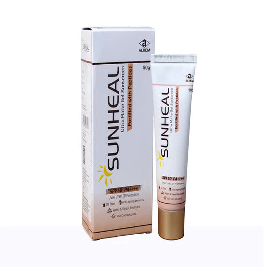 Sunheal Ultra Matte Gel Sunscreen Gel, 50gm – Dermatics.in