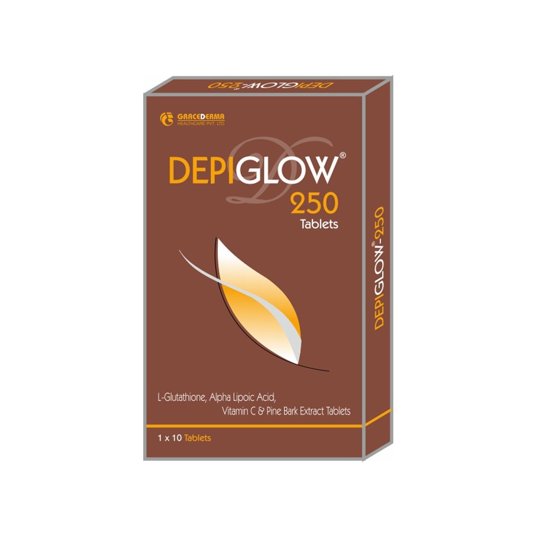 Depiglow 250 tablet glutathione tab, 10TAB