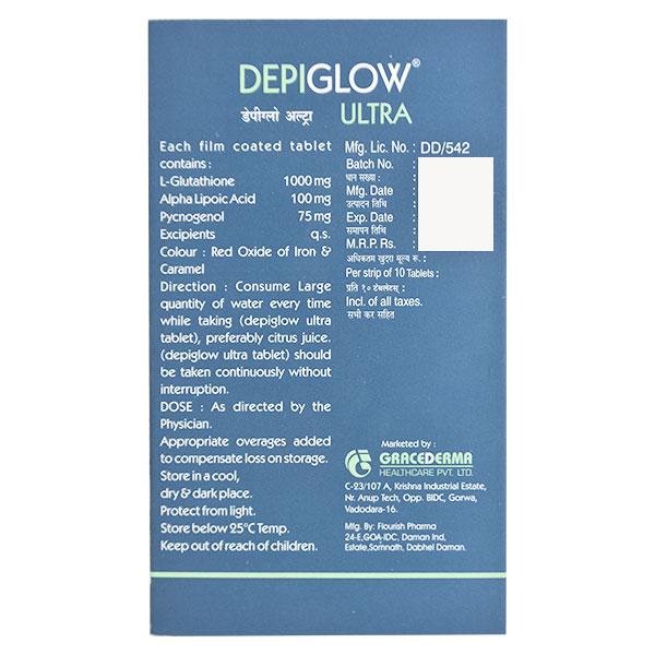 Depiglow Ultra Tab (10 tab)