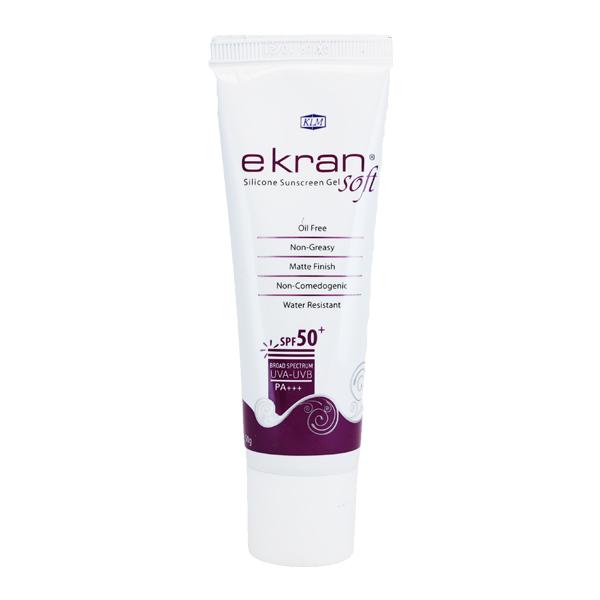 Ekran Soft Spf 50+ Silicone Sunscreen Gel, 50g