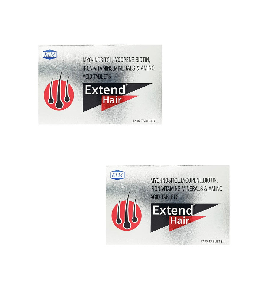 Extend Hair Tab 1x10 tab, Pack of 2