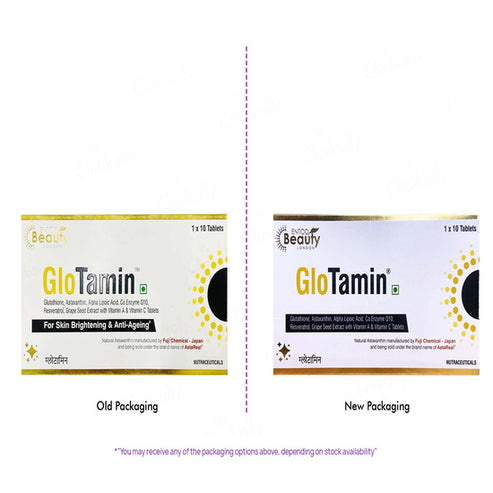 Glotamin Skin Brightening & Anti-Ageing Tablet 10 Tab – Dermatics.in