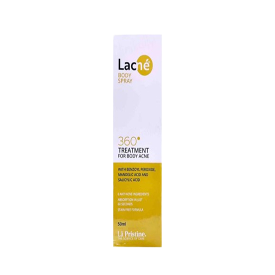 Lacne 360 Acne Treatment Body Spray, 50ml – Dermatics.in