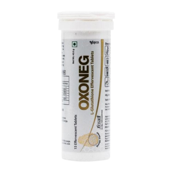 Oxoneg Tablets Orange Flavour 1 Bottle in 15 Caps – Dermatics.in