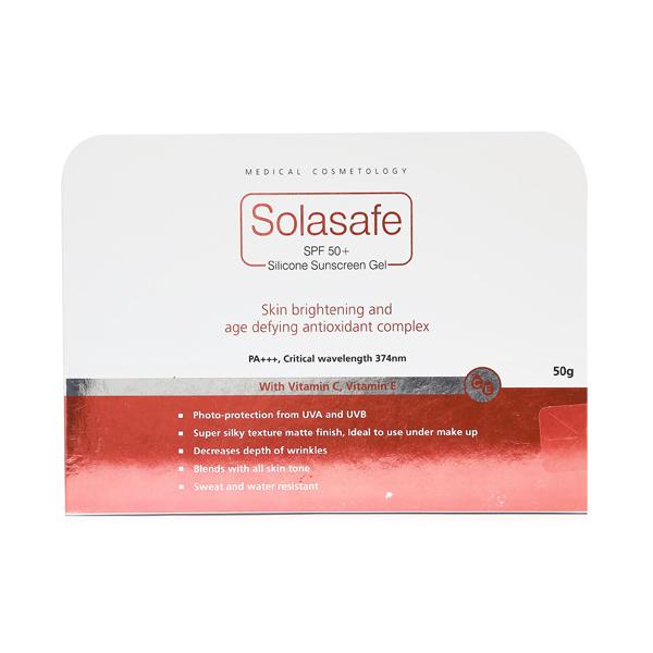 Solasafe Spf 50+ Sunscreen Gel ( 50 GM )