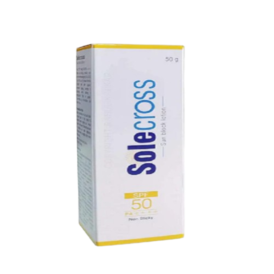 Solecross Sun Block Sunscreen Lotion SPF 50 PA++++ Non Sticky ...